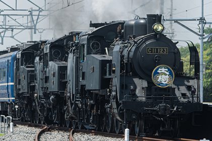 迫力のSL「3重連」を動画で！東武のC11 123動態復元を記念したイベントを見る！ | 鉄道ホビダス