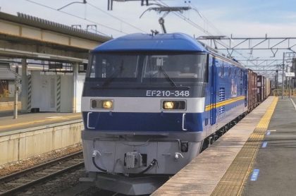 ピカピカだ…！ 最新のEF210-348が高崎線に初入線 | 鉄道ホビダス