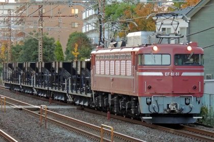 水戸工臨、元お召し機のEF81 81牽引で再び運転！ | 鉄道ホビダス