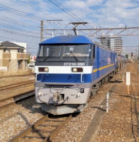 高崎線臨時8765列車を真新しいEF210-350が牽引し高崎線へ初入線 | 鉄道ホビダス
