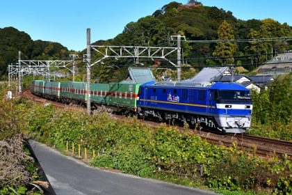 新鋭のEF210-358が上下の「福山レールエクスプレス」を牽引 | 鉄道ホビダス